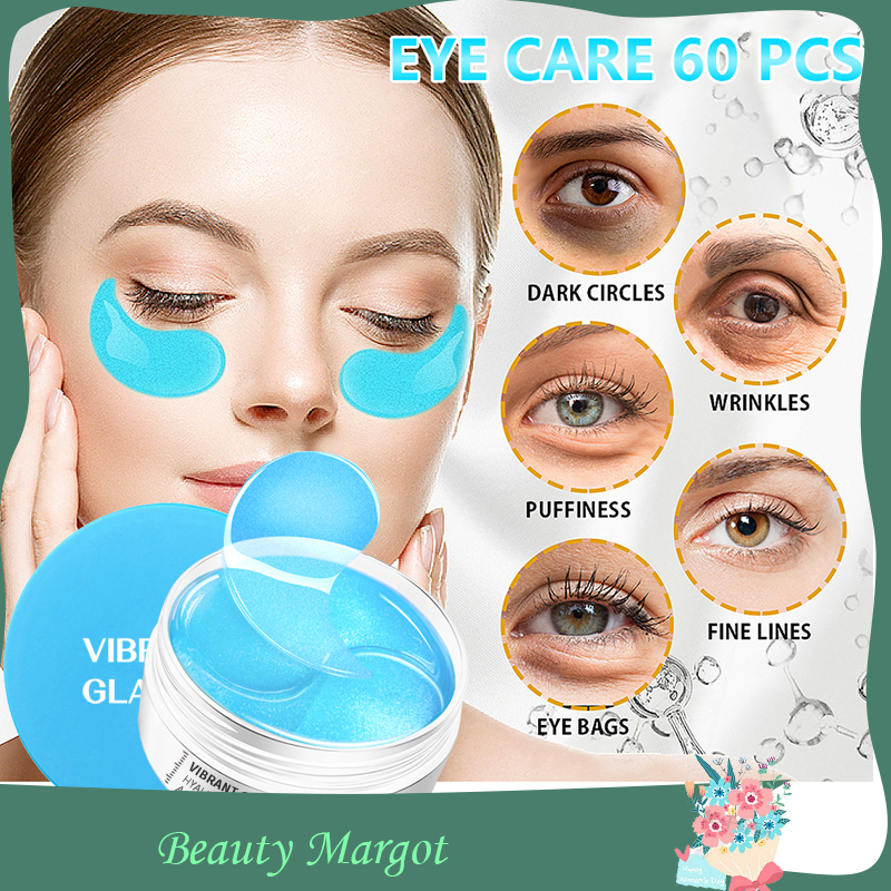 Pretty girl-LANBENA 1 Pair 24K Gold Eye Mask Collagen Eye Patches Dark ...