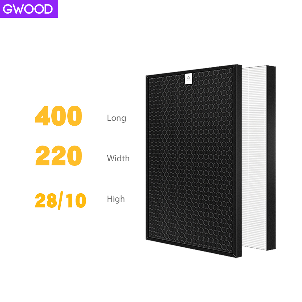 GWOODเปลี่ยนแผ่นกรองอากาศสำหรับเครื่องฟอกอากาศชาร์ป FZ-D40HFE KC-D50TA-WB KC-G50TA-W KC-G40TA-WB ...