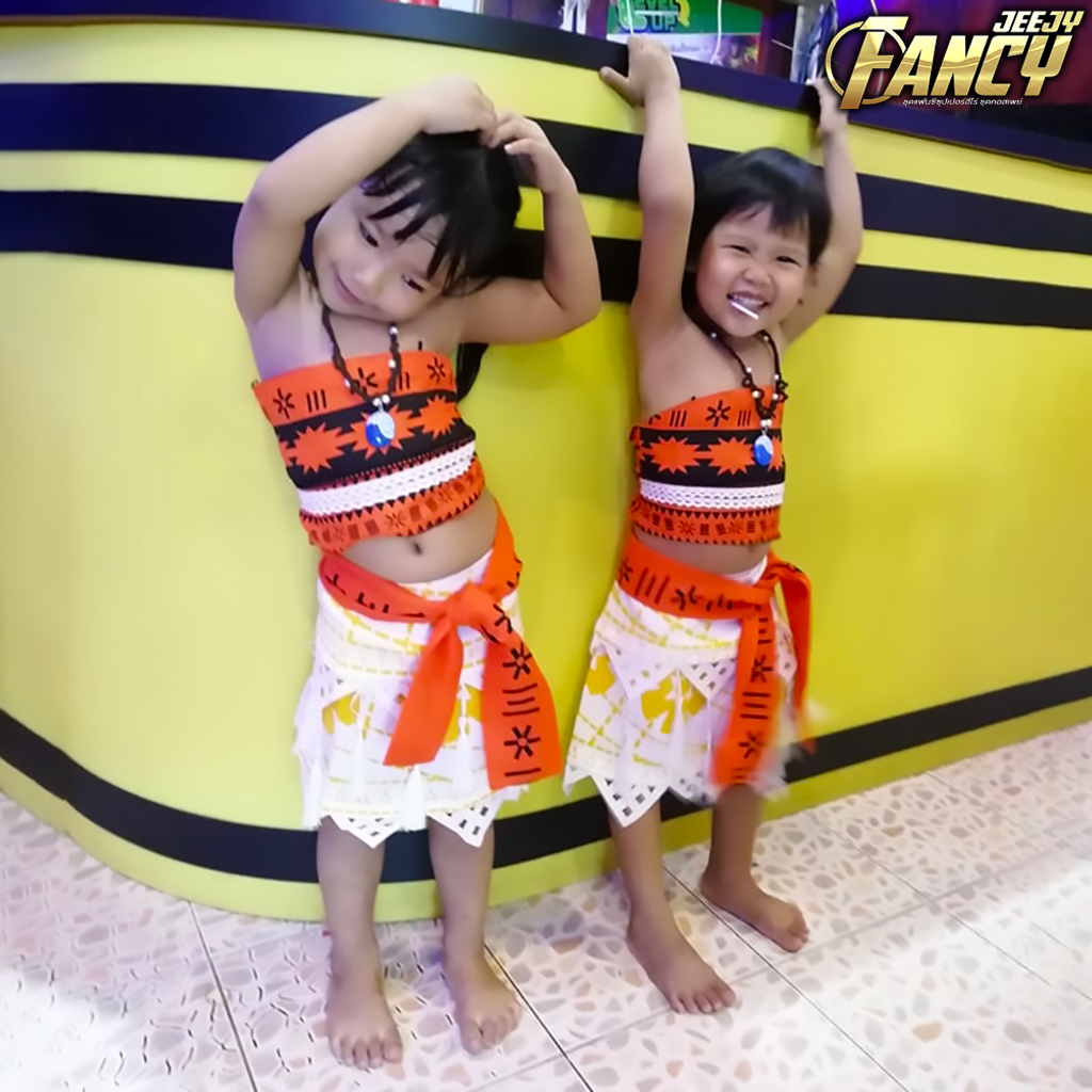 ชุดคอสเพลย์ พร้อมส่ง Moana ชุดเจ้าหญิงโมอาน่า มีไซส์ทั้งเด็กและผู้ใหญ่ Princess Moana Xมีวิก