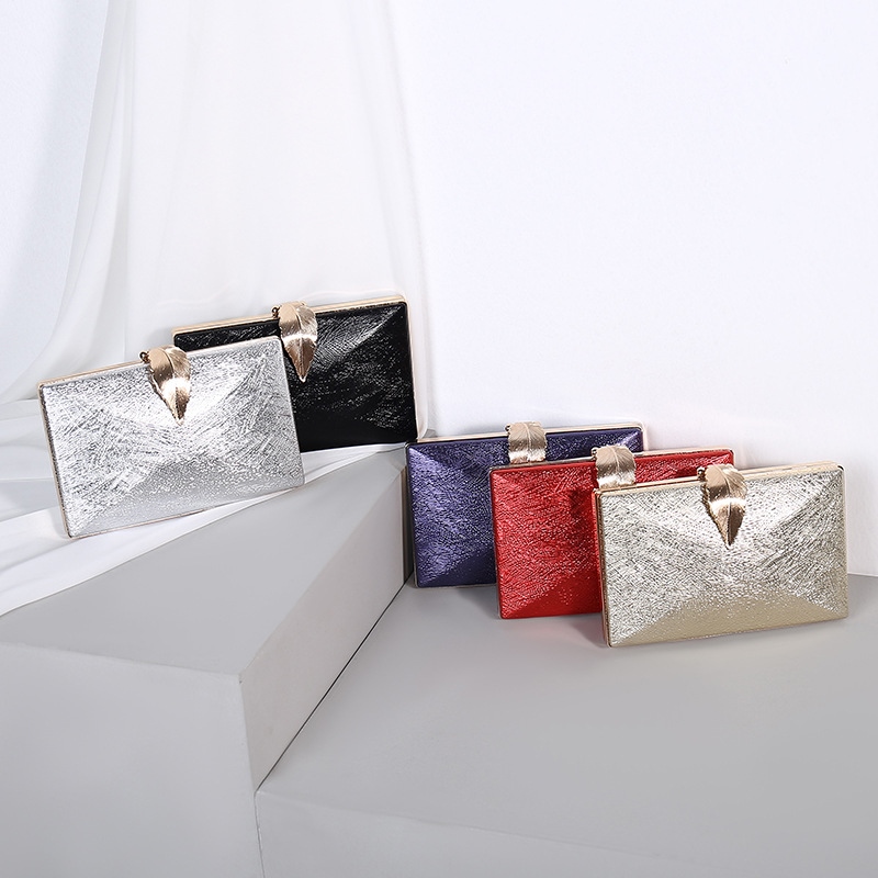 Luxy Moon Women's Wedding Clutch Bag Gold Purse Ladies Handbag Party ...