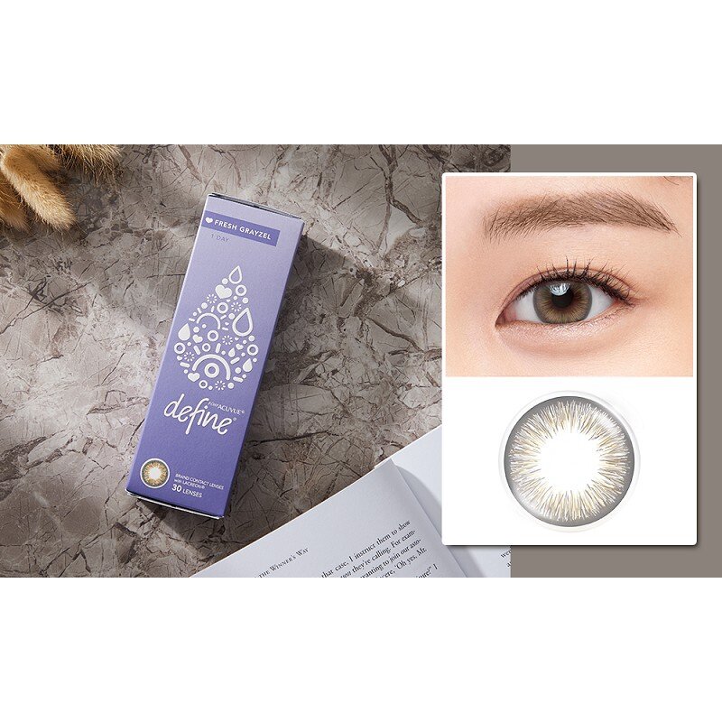 Bunkers Define สีใหม่ 1 Day Acuvue Define Fresh Collection คอนแทคสี ...