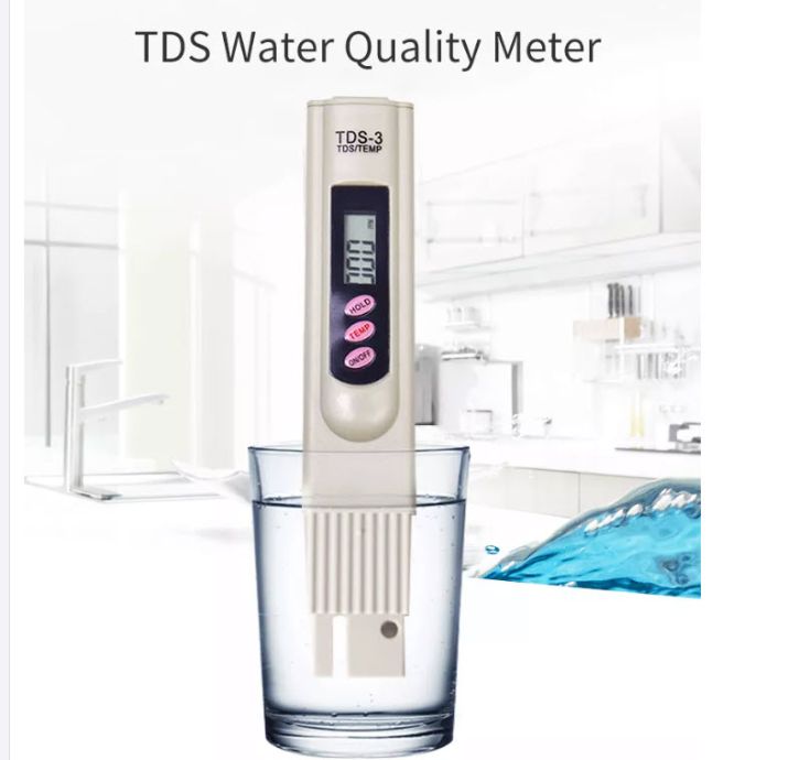 เครื่องวัดคุณภาพน้ำ Digital TDS-3 Meter (Total Dissolved Solids) วัด ...