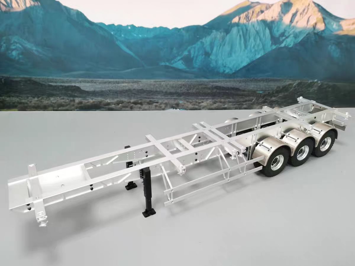 RC car 40 Foot Semi Trailer 3 Axle Frame Suitable for 114 Trailer ...