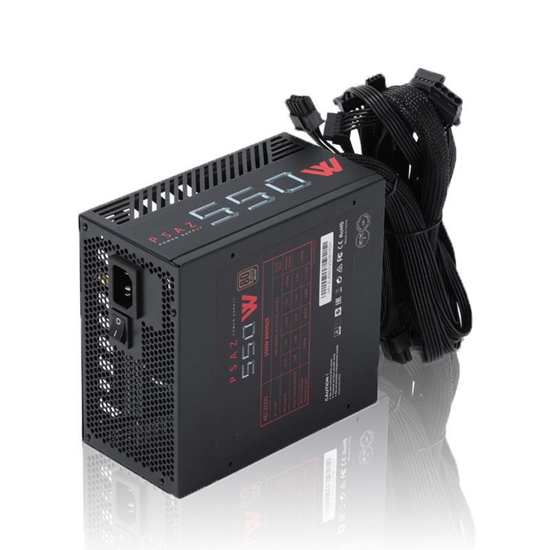 POWER SUPPLY 550W PSU (อุปกรณ์จ่ายไฟ) PSAZ 550W (80+Plus) | Lazada.co.th