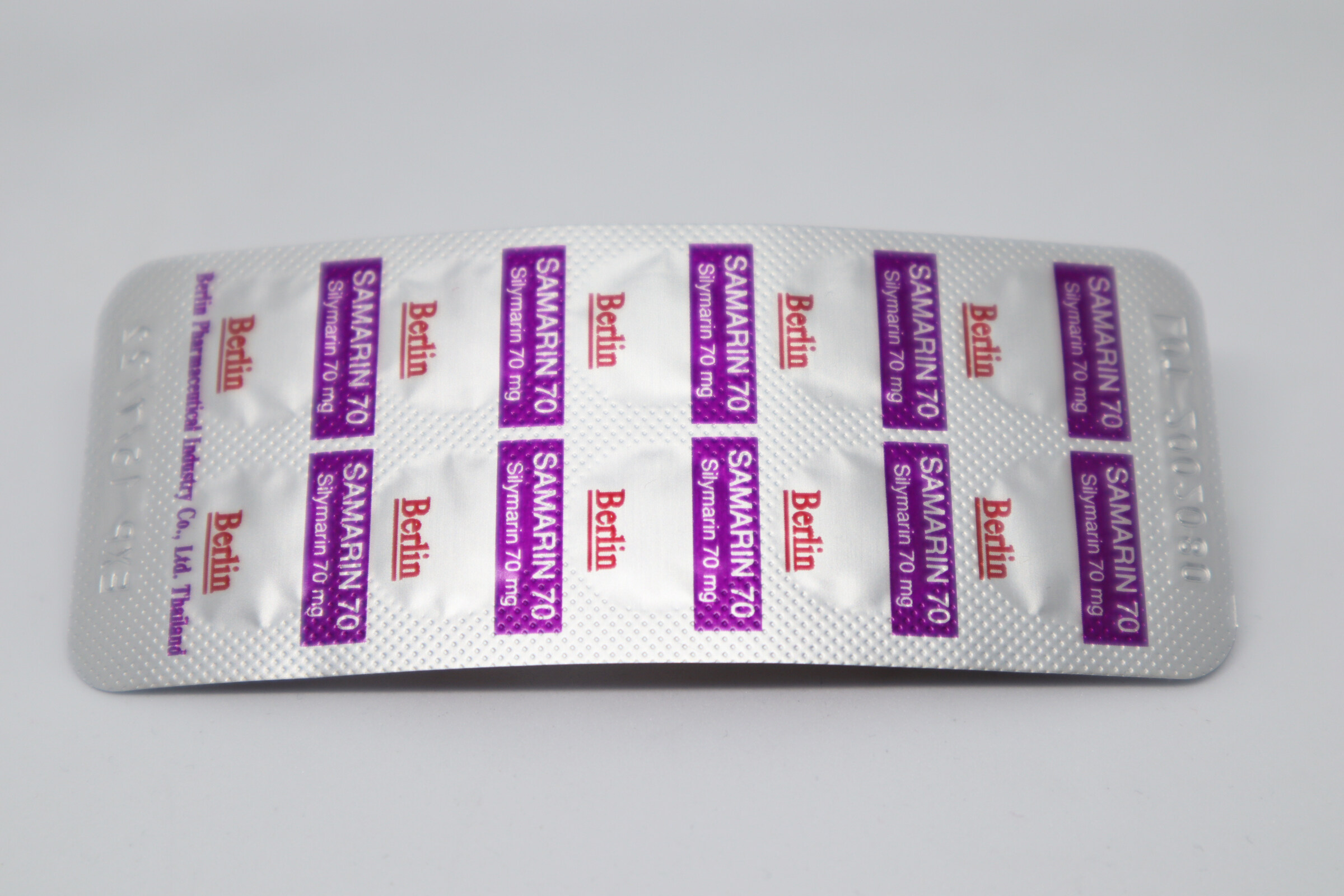 Samarin 70 บำรุงตับ 1 กล่อง 100 เม็ด ใช้ได้กับคน น้องหมา น้องแมว Exp ...