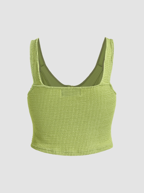 Cider Solid Tank Top - Cider - ThaiPick