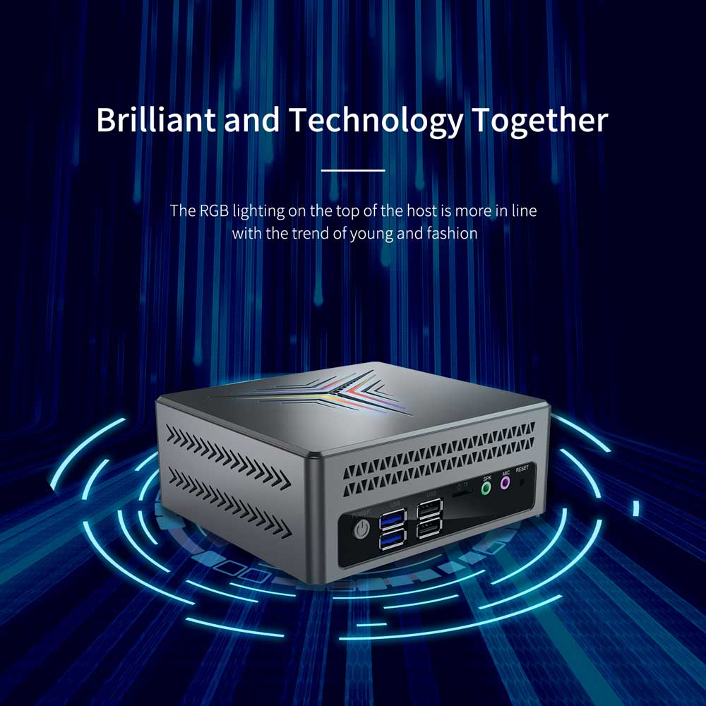 2022 ใหม่ JK01 Mini PC มินิพีซี นาดเล็ก Intel Lake N5095 Quad-Core WiFi ...