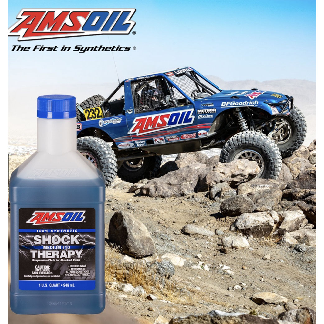 Amsoil น้ำมันโช๊คสังเคราะห์ AMSOIL Shock Therapy Suspension Fluid 10 ...