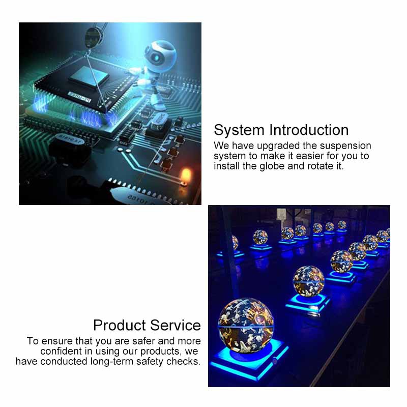 EYD DQY Suspension 360° Automatic Rotation LED Luminous Constellation ...