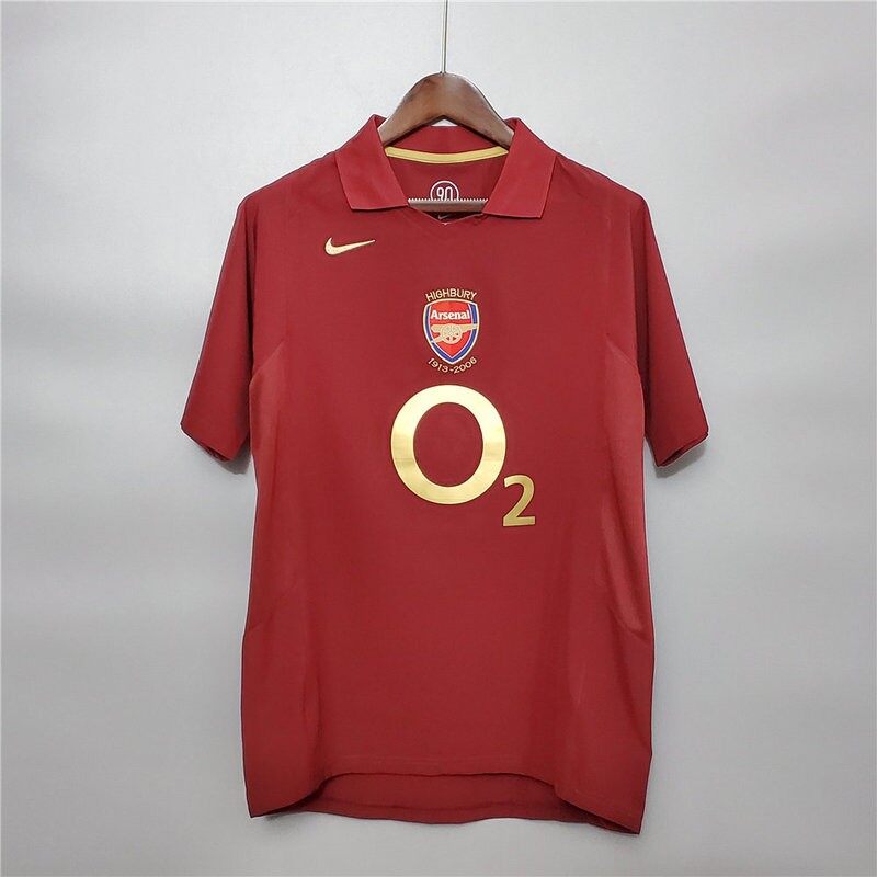 （Top quality） 0506 Arsenal Home Jersey Football Retro Soccer Shirt ...