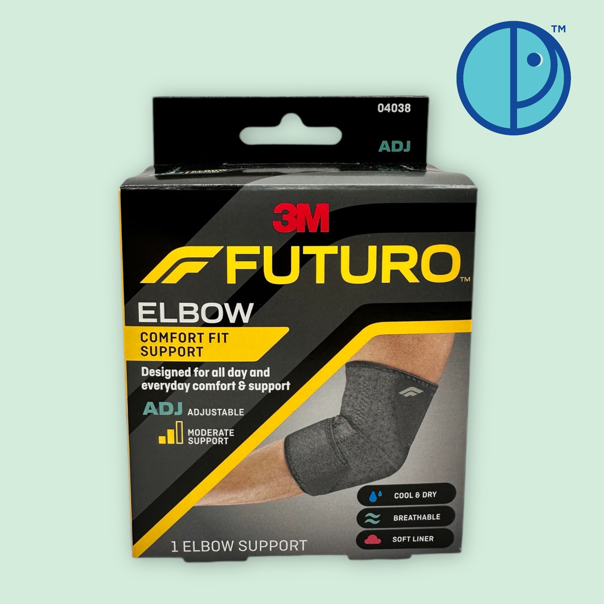 FUTURO elbow comfort fit support อุปกรณ์พยุงข้อศอก ฟูทูโร่ รุ่นคอมฟอร์ท ...