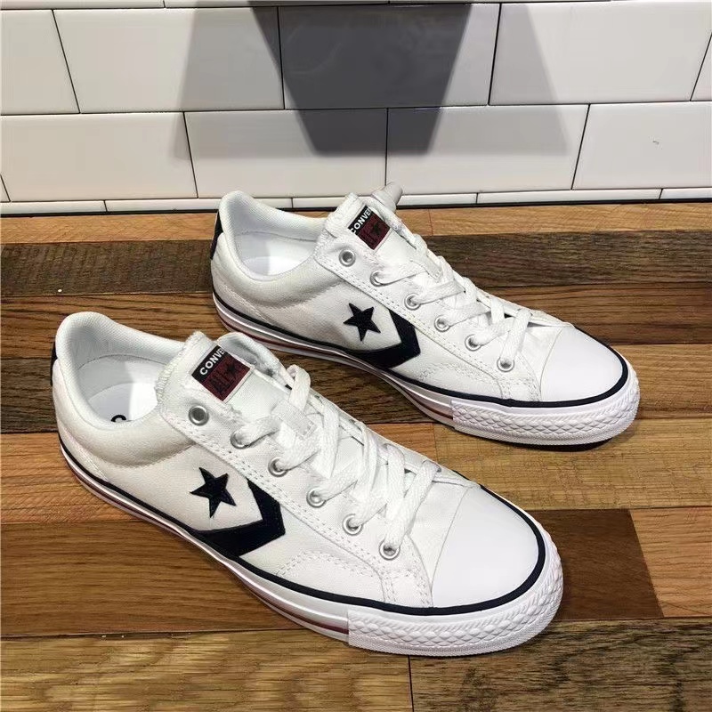 Converse Star Player Retro Low รองเท้าผ้าใบผู้ชายและผู้หญิง 144151C ...