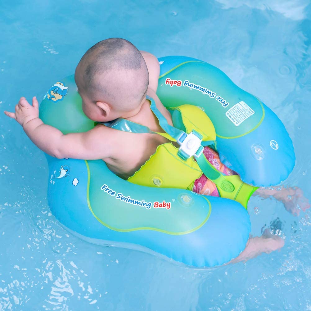 Swimming Baby Inflatable Baby Swim Float Children Waist Ring Inflatable ...