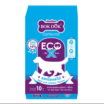 Bokdokอาหารสุนัขโต ECO X รสเนื้อและไก่โปรตีน 18% 20 กิโล (ฟ้า) | Lazada ...