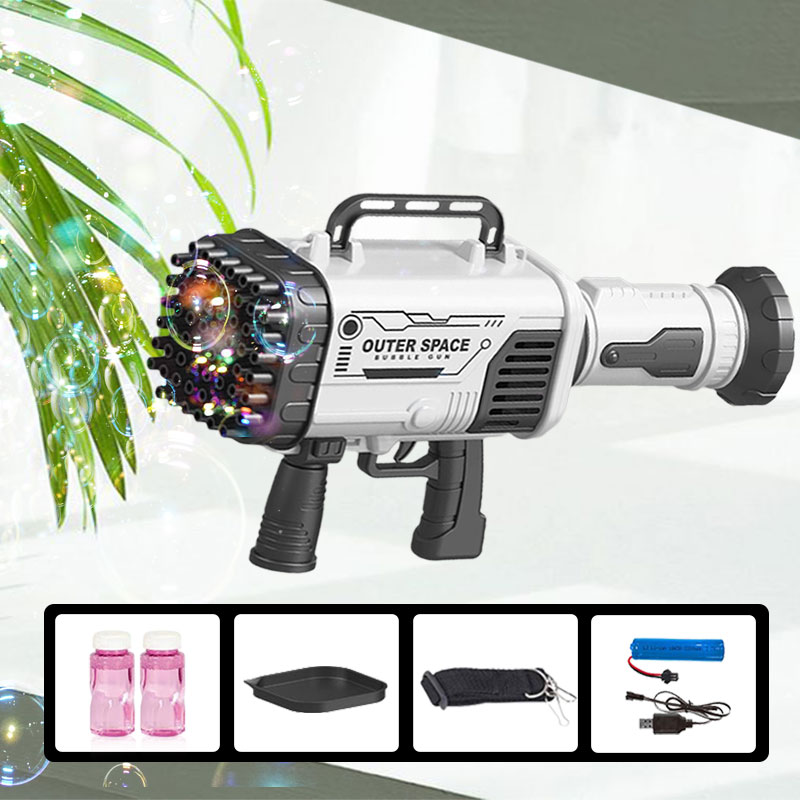 60 hole Gatling rocket launcher bubble machine-cool black - Youyou ...