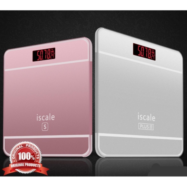 ดูราคา เครื่องชั่งน้ำหนักดิจิตอล180kg Iscale SE Bathroom Floor Body Fat ...