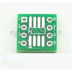 Adapter SO8 MSOP8 SOIC8 TSSOP8 SOP8 to DIP8 (2ด้าน) พร้อมขาก้างปลา ...
