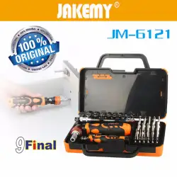 JAKEMY JM - 6121 31 in 1 Professional Screwdriver Tools Set ชุด ...