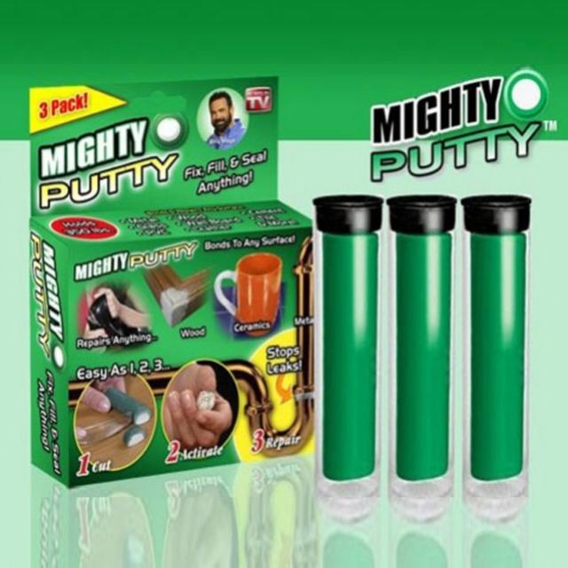 ตรวจสอบ ราคา กาวเรซิ่น Mighty Putty - กาวดินน้ำมัน กาวอิพ็อกซี กาวตรา ...