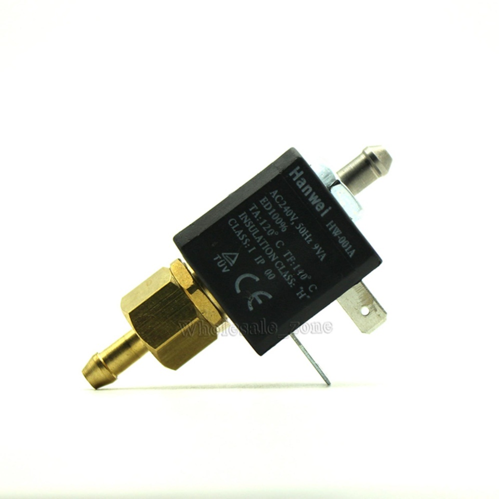 Normally Open N/O 2/3 Way AC 220V - 240V G1/8' Brass Coffee Makers ...