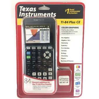 Texas Instruments Color Graphing Calculator เครื่องคิดเลขกราฟิกTI-84 ...