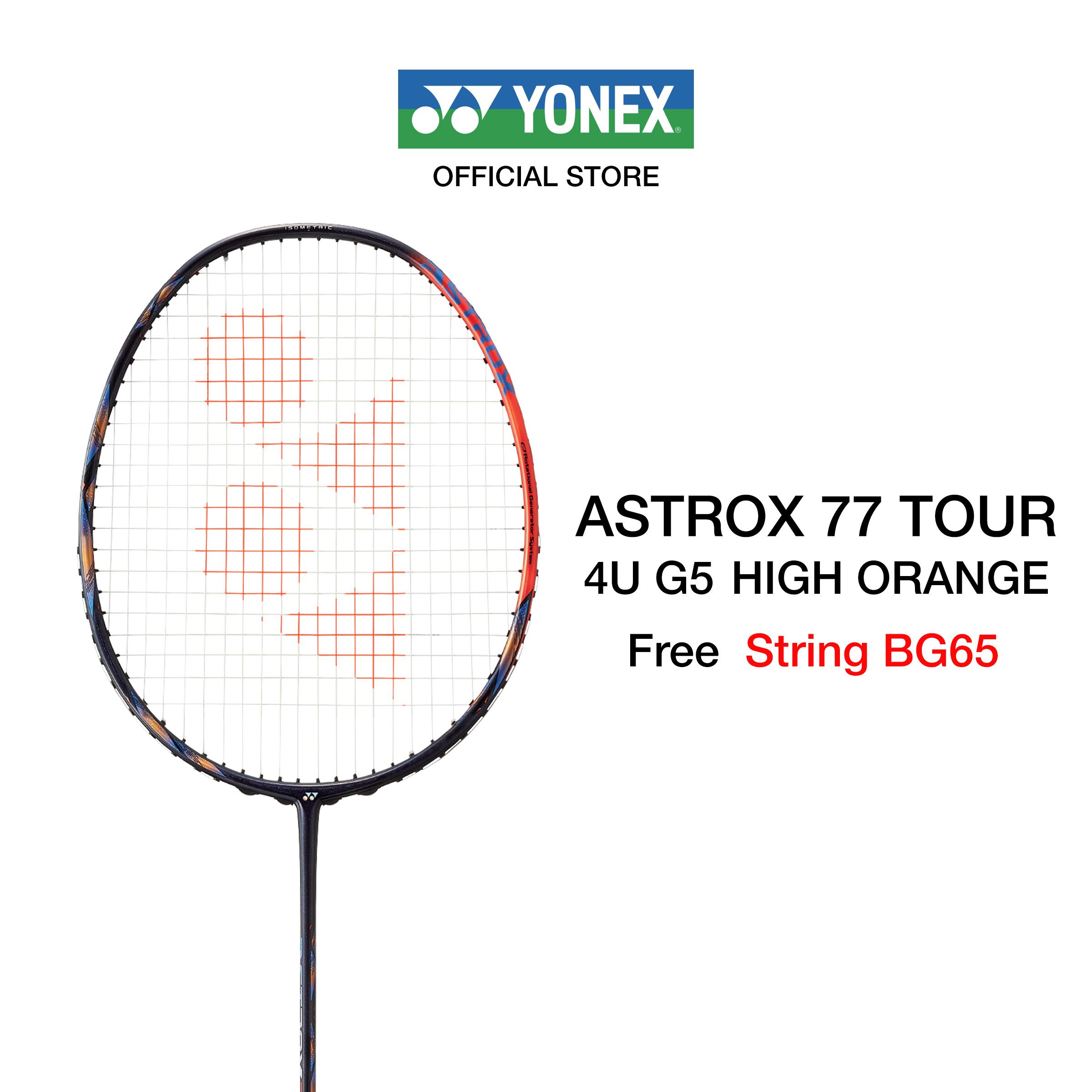 YONEX ASTROX 77 PRO ไม้แบดมินตัน ผู้เล่นมองหาแร็คเกตสมดุลแห่งพลัง เด่น ...