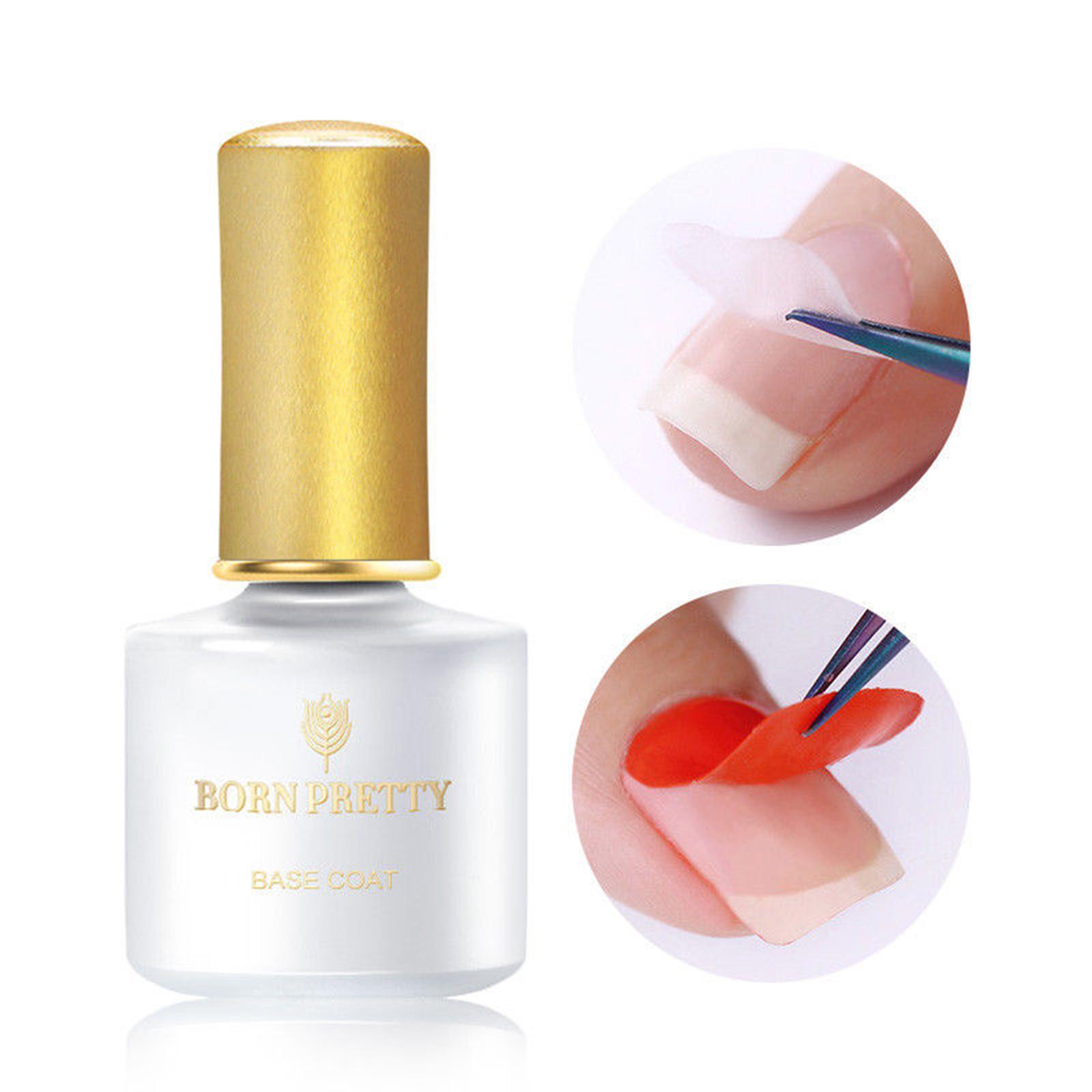 TOP Coat & BASE Coat Gel Born Pretty สีทาเล็บเจล ยาทาเล็บเจล ปริมาณ 6ml. - BFFbeauty - ThaiPick