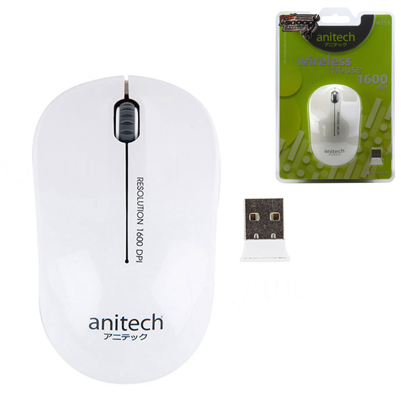 Anitech W213 WIRELESS MOUSE เมาส์ไร้สาย - spec to you - ThaiPick