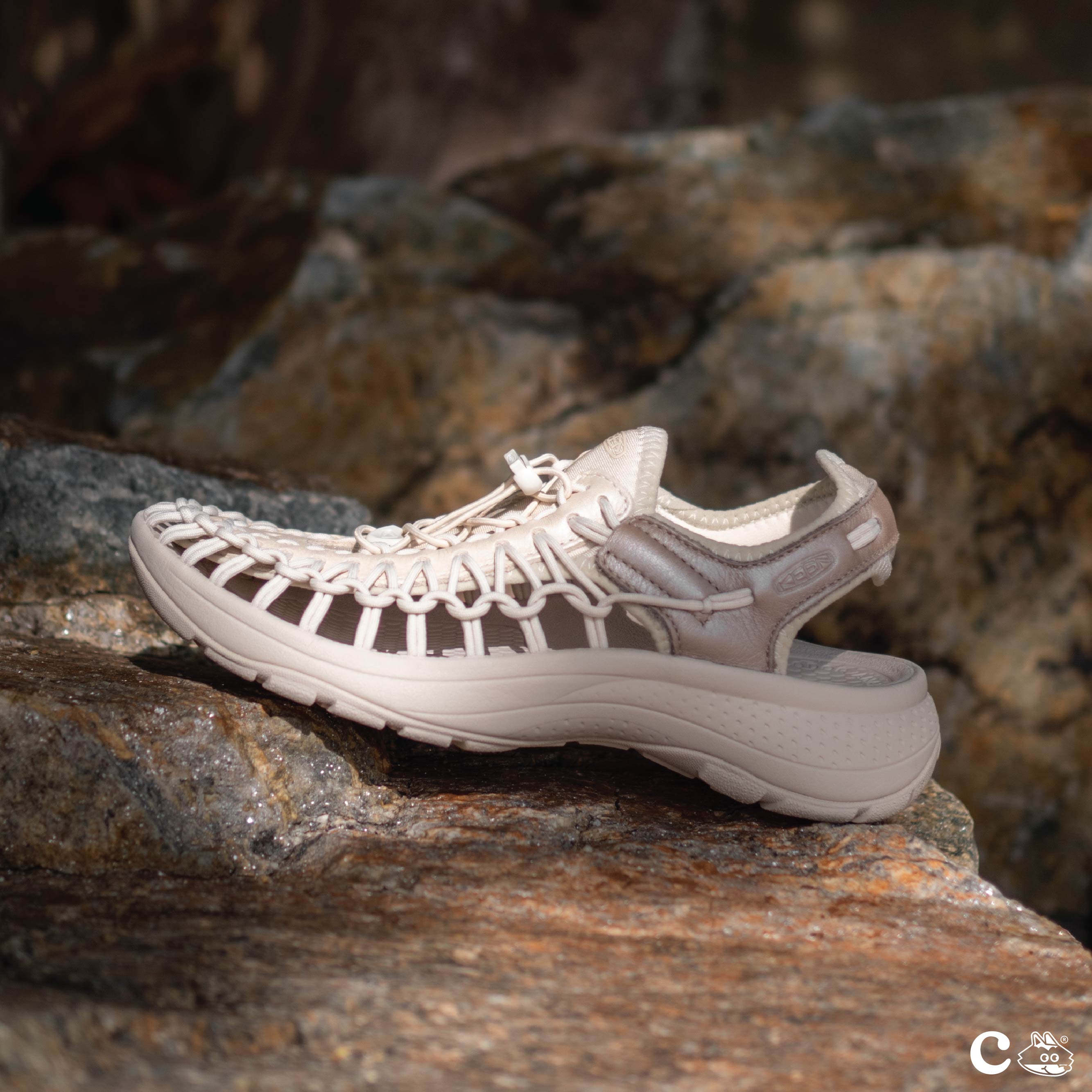 KEEN UNEEK ASTORIA KEEN x SNIDEL BIRCHPLAZA TAUPE - Campergarten - ThaiPick