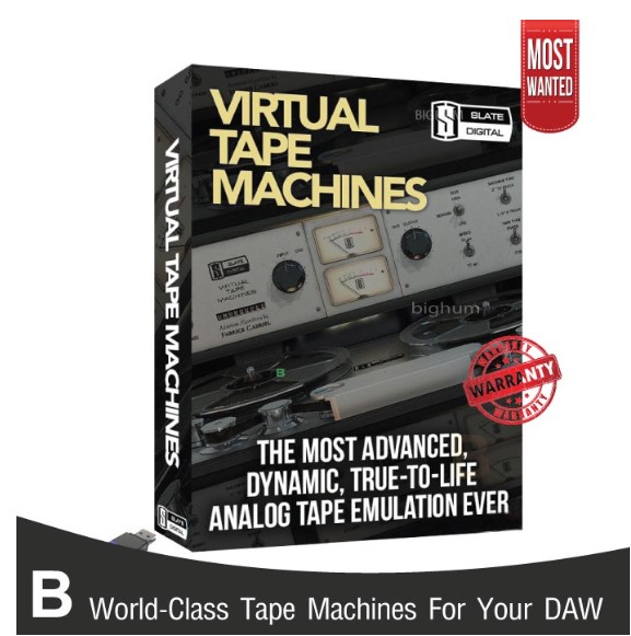 โปรแกรม Slate Digital Virtual Tape Machine\ v1.1.17.2 Plugins ( windows ...