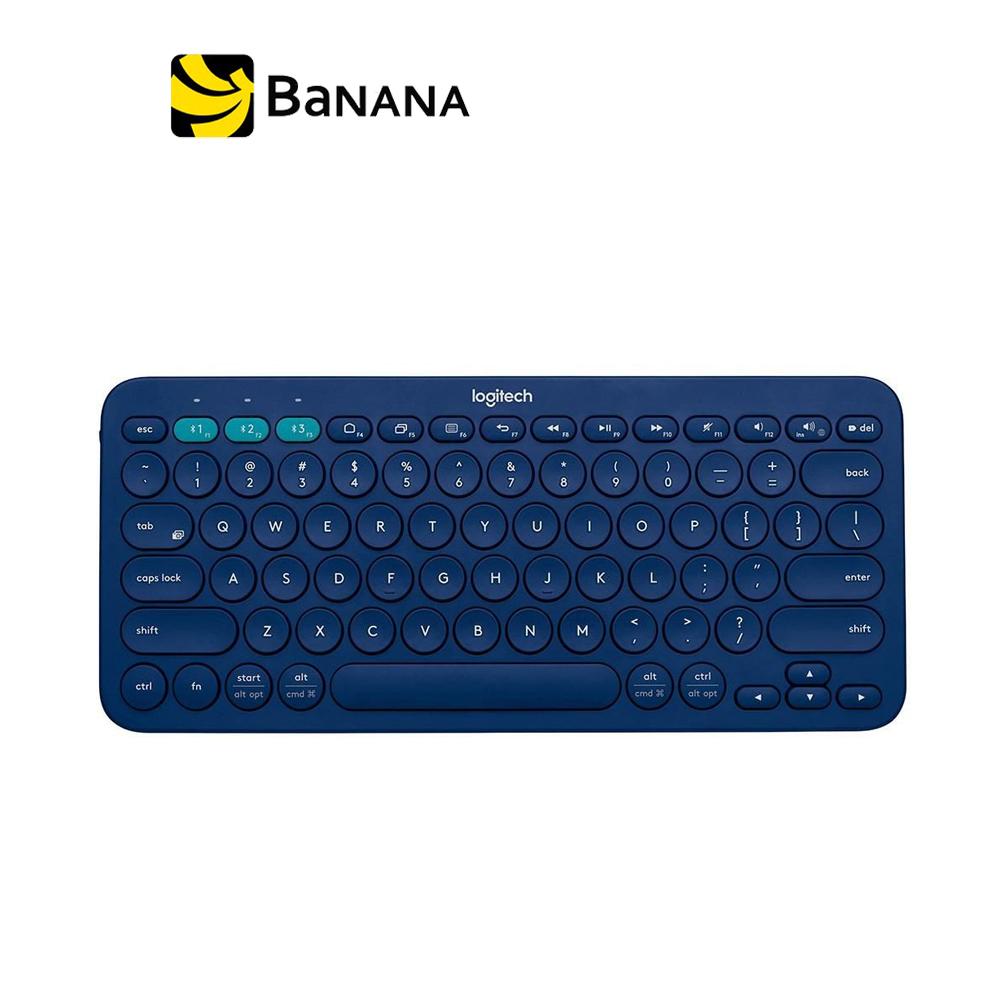 Logitech Bluetooth Multi-Device Keyboard K380 (Blue) by Banana IT ...