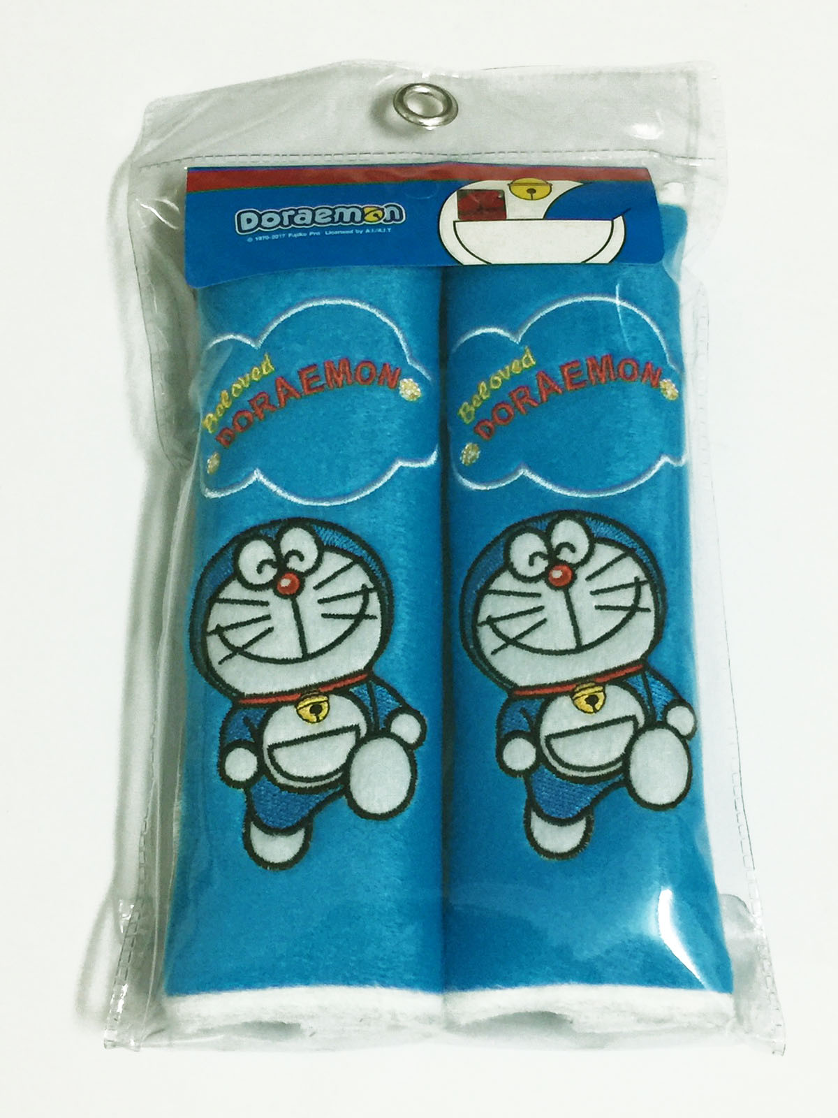 ลิขสิทธิ์แท้ โดราเอมอน แพ็คคู่ หุ้มเบลท์ นวมหุ้มที่คาดเข็มขัดนิรภัย ...