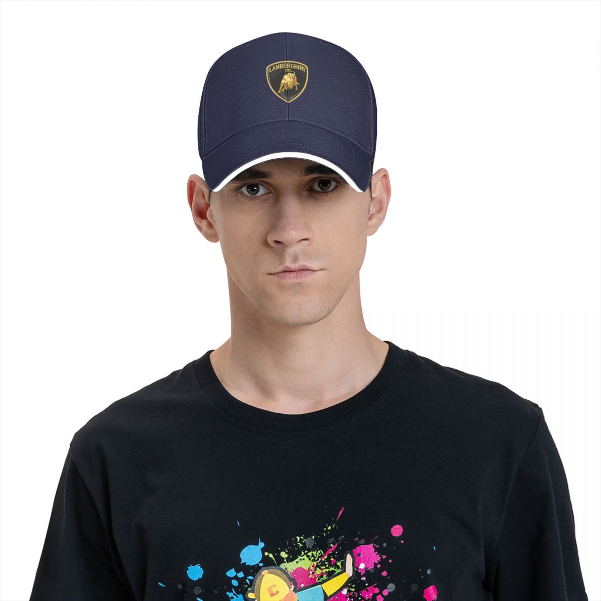 Lamborghini Baseball Cap Adjustable Unisex Casual Visor Hats Fashion ...