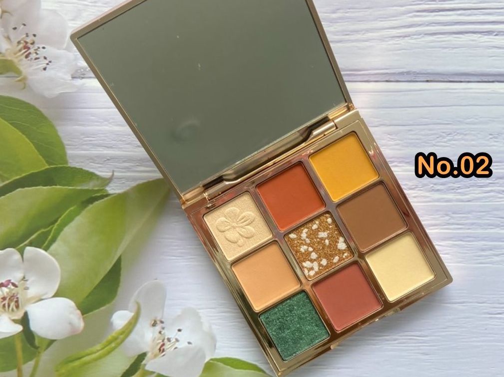ทาตา Hojo 9Color Eye Shadow Box No.8043โฮโจ พาเลทอายแชโดว์ 9 เฉดสีใน ...