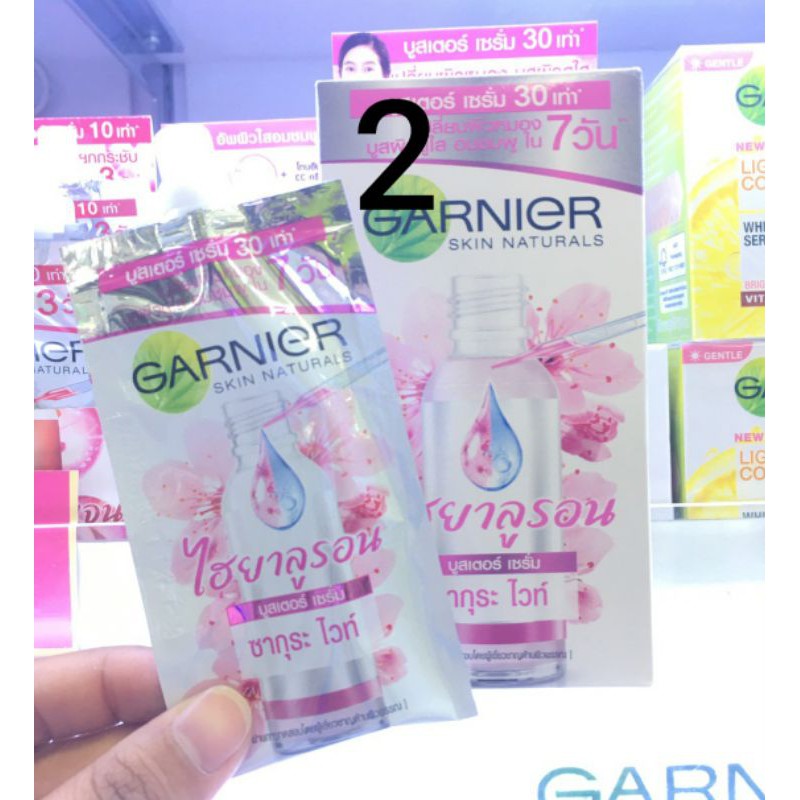 Gariner Skin Naturals การ์นิเย่ สกินแนทเชอรัลส์ แบบซอง / Loreal ลอรีอัล ...