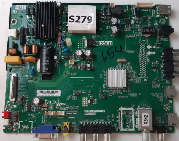 S279 Panasonic TH-40D300T ซีสเตร็ม TP.MS3463S.PB782 3MS63AX2 - aod electronics - ThaiPick