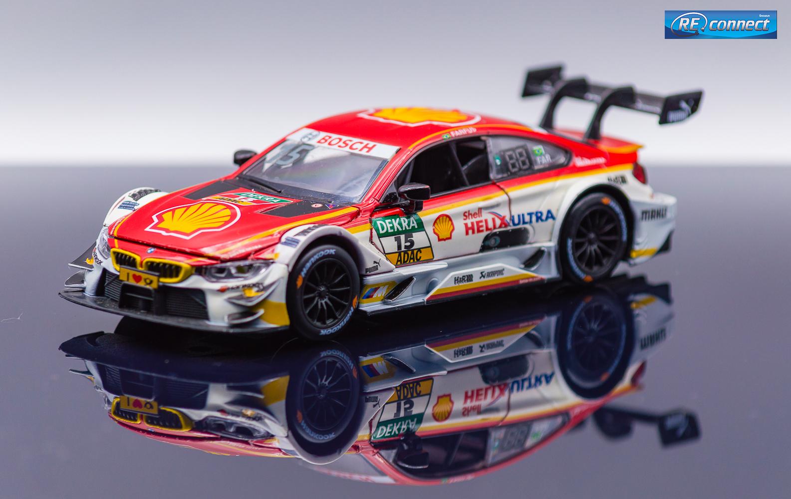 โมเดลรถแข่ง แรลลี่ รถยนต์ บีเอ็มดับเบิลยู M4 DTM เชลล์ มีเสียงมีไฟ ของ ...