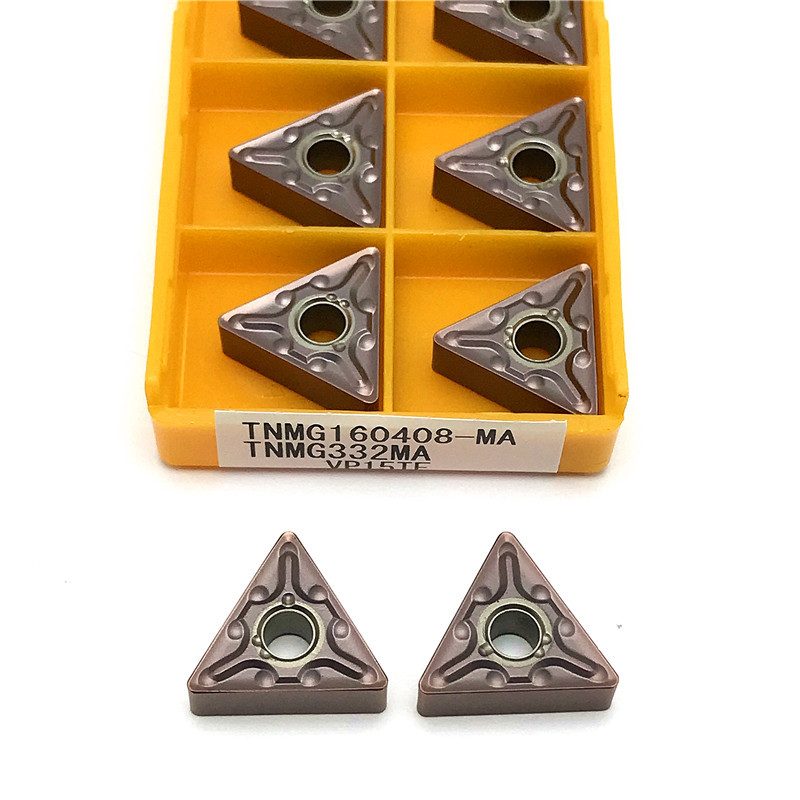 TNMG160404 TNMG160408 คาร์ไบด์แทรกเครื่องมือกลึงภายนอกเครื่องมือ CNC ...