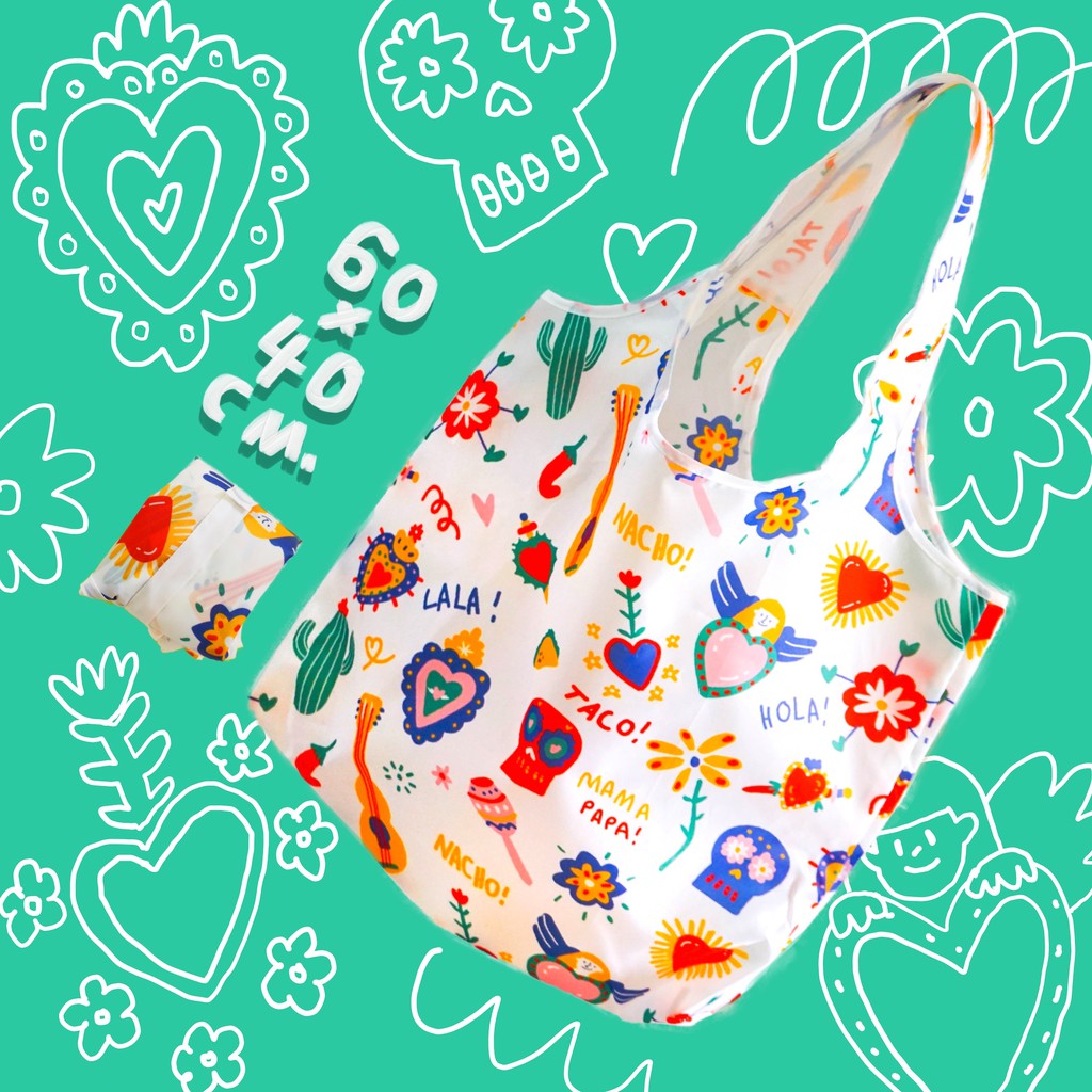 Fluffy omelet - Mexy Foldable Bag - hbFsu8ZX - ThaiPick
