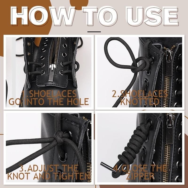 Magical Boot Zippers High Quality Fashion Metal Zipper DIY Handcraft ...