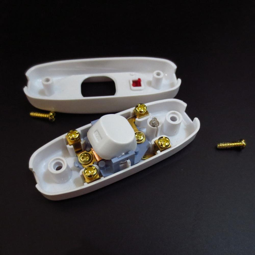 Appliance Switch AC 220V 10A Inline ONOff Rocker Switch Feed-Through ...