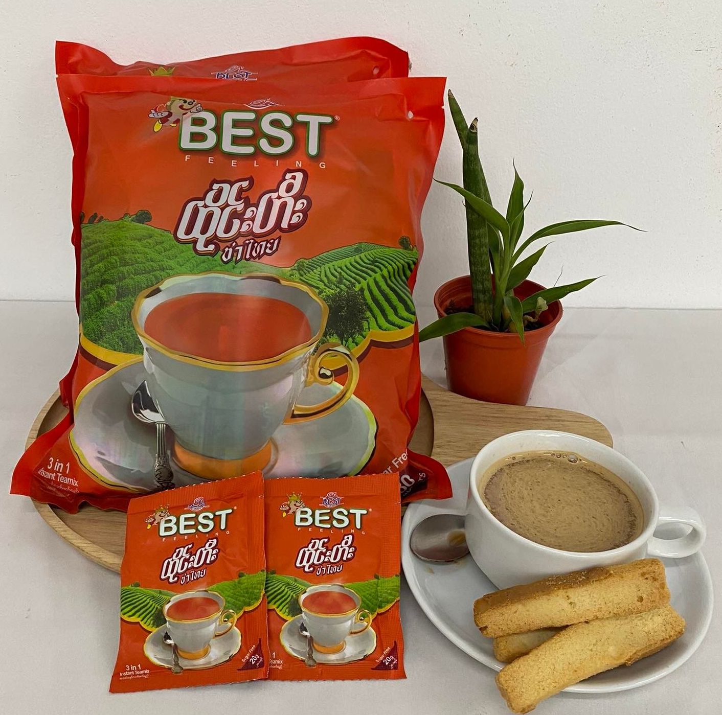 ฺအကောင်းဆုံး ထိုင်းလက်ဖက်ရည် BEST Thai Tea ชาไทยสำเร็จรูป 3in1 | Lazada ...