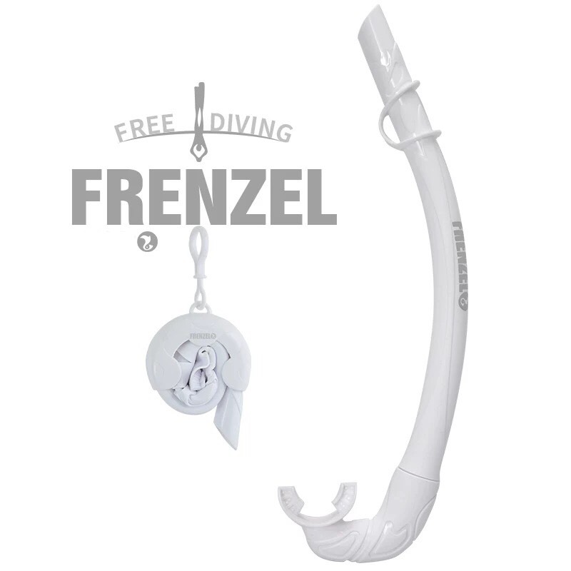 Frenzel Freediving snorkel liquid silicone - ออลบลู - ThaiPick