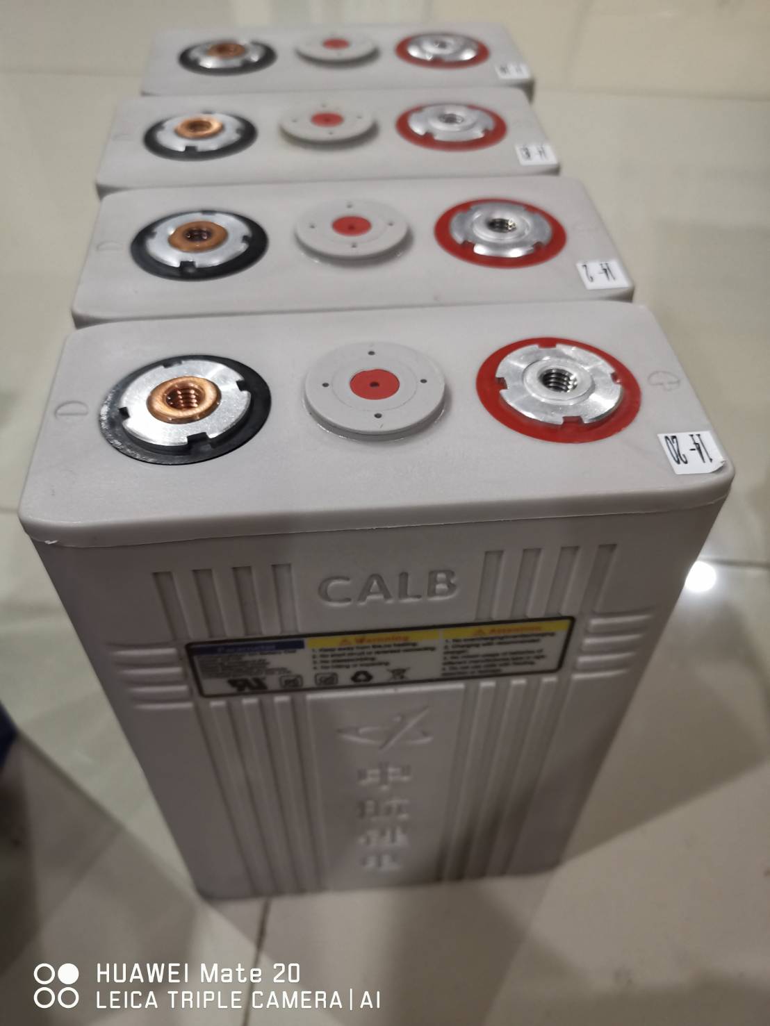 แบตเตอรี่ลิเธียมฟอสเฟต Lifepo4 3.2V 100Ah CALB แถมบัสบาร์และน๊อต ...