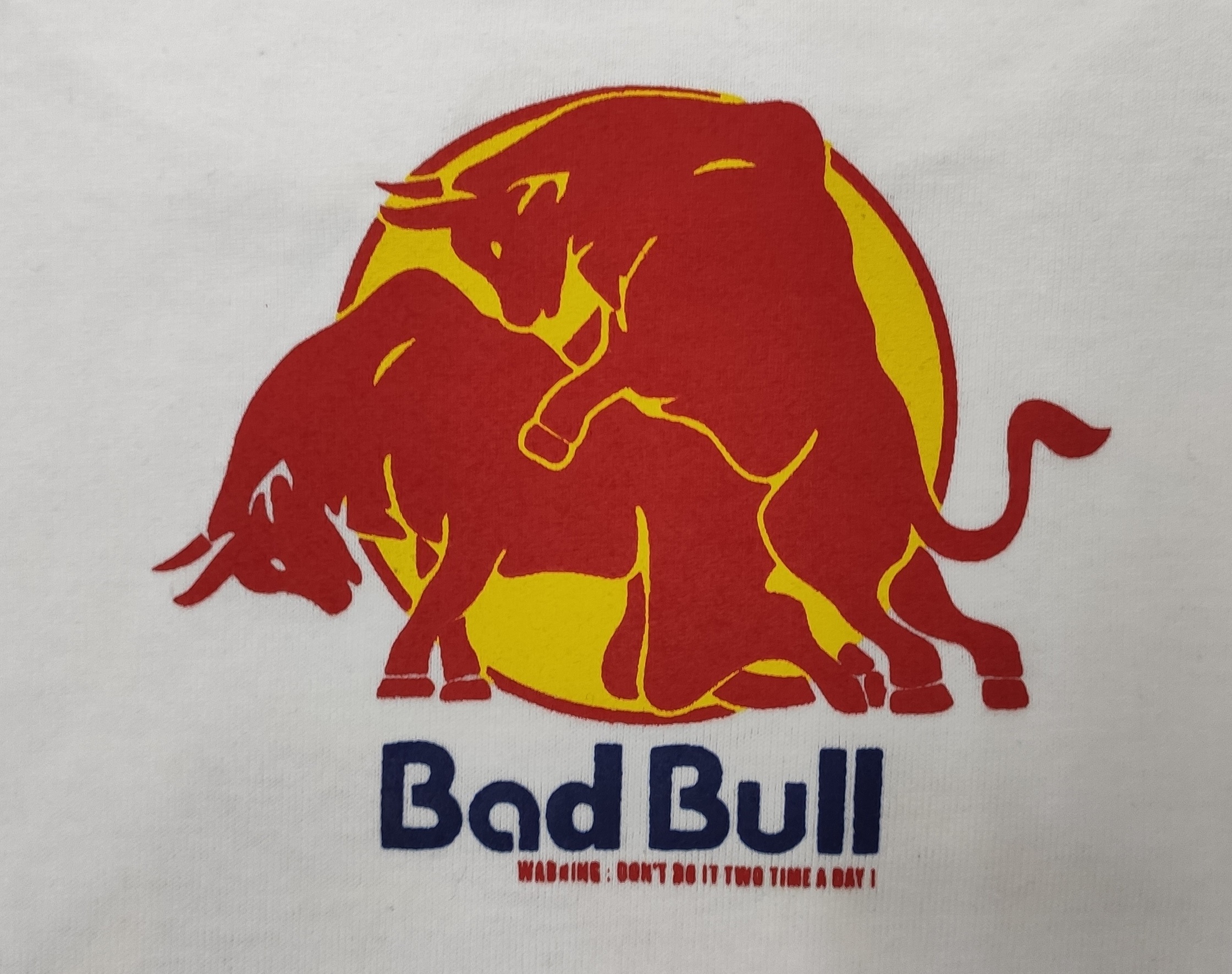 ⭐ BADBULL ⭐ เสื้อยืด คอกลม แขนสั้น แฟชั่น unisex BADBULL REDBULL กระทิง ...