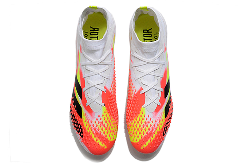 100 genuineAdidas Football Shoes-Adidas Predator Mutator 20.1 FG Orange ...