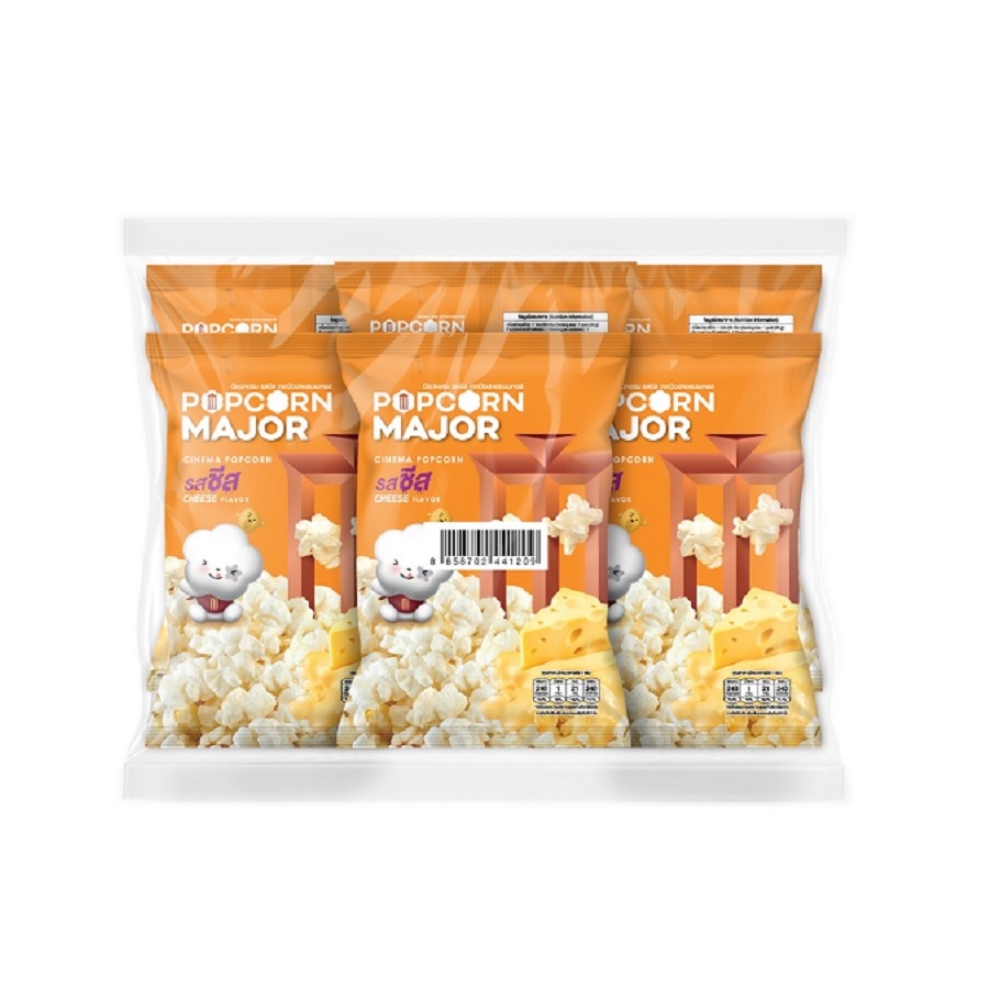 POPCORN MAJOR : ป๊อปคอร์น เมเจอร์ แพค 6 ซอง | Lazada.co.th