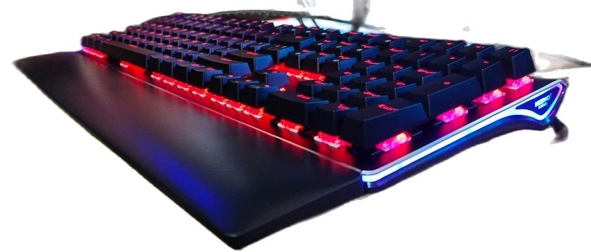 Nubwo X30 Terminator Gaming Keyboard RGB BLUE SWITCH (BLACK) คีย์บอร์ด ...