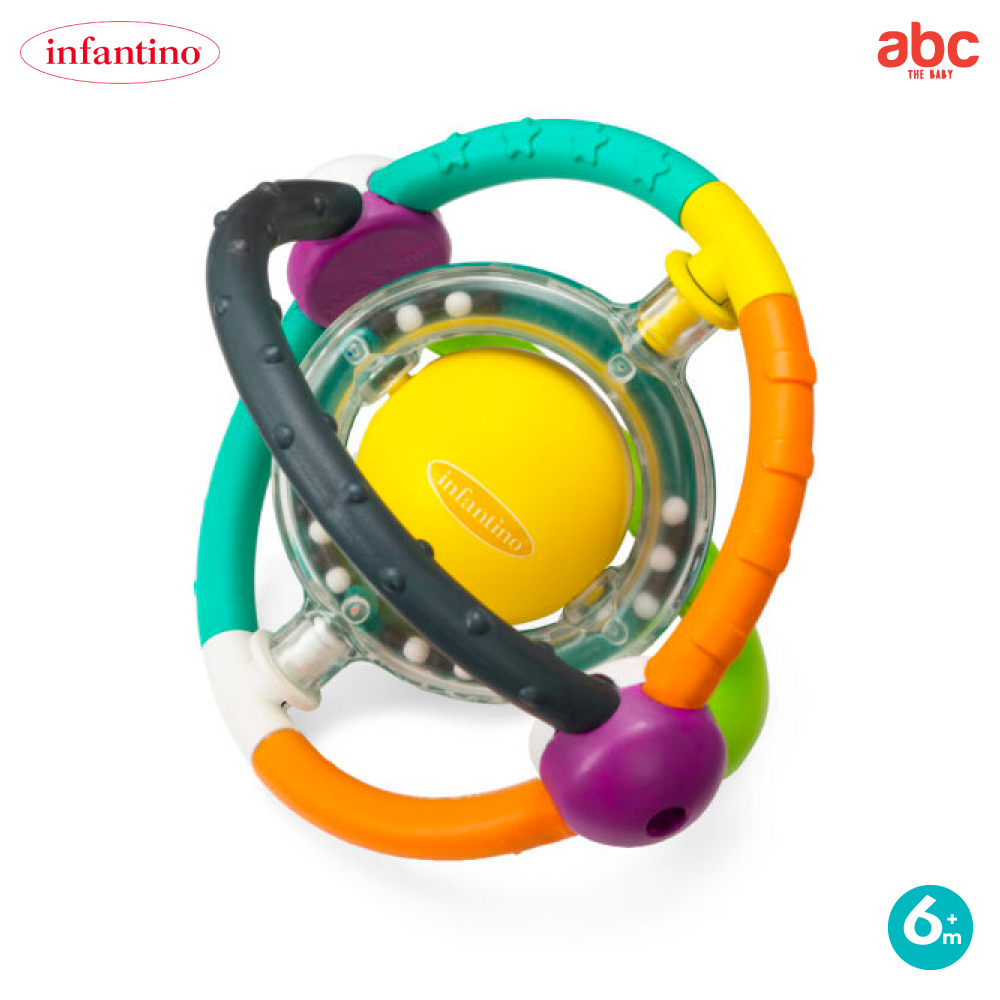 Infantino ของเล่นเด็ก วงแหวนกิจกรรม Orbit Rattle (6m) - ABC the Baby ...