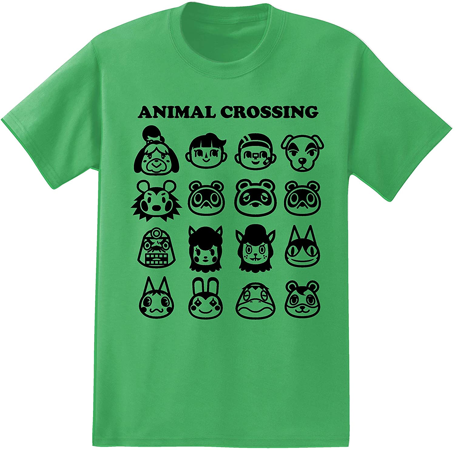 เสื้อยืดคอวีผู้ชาย Nintendo Mens Animal Crossing Shirt - Tom Nook, Mr ...